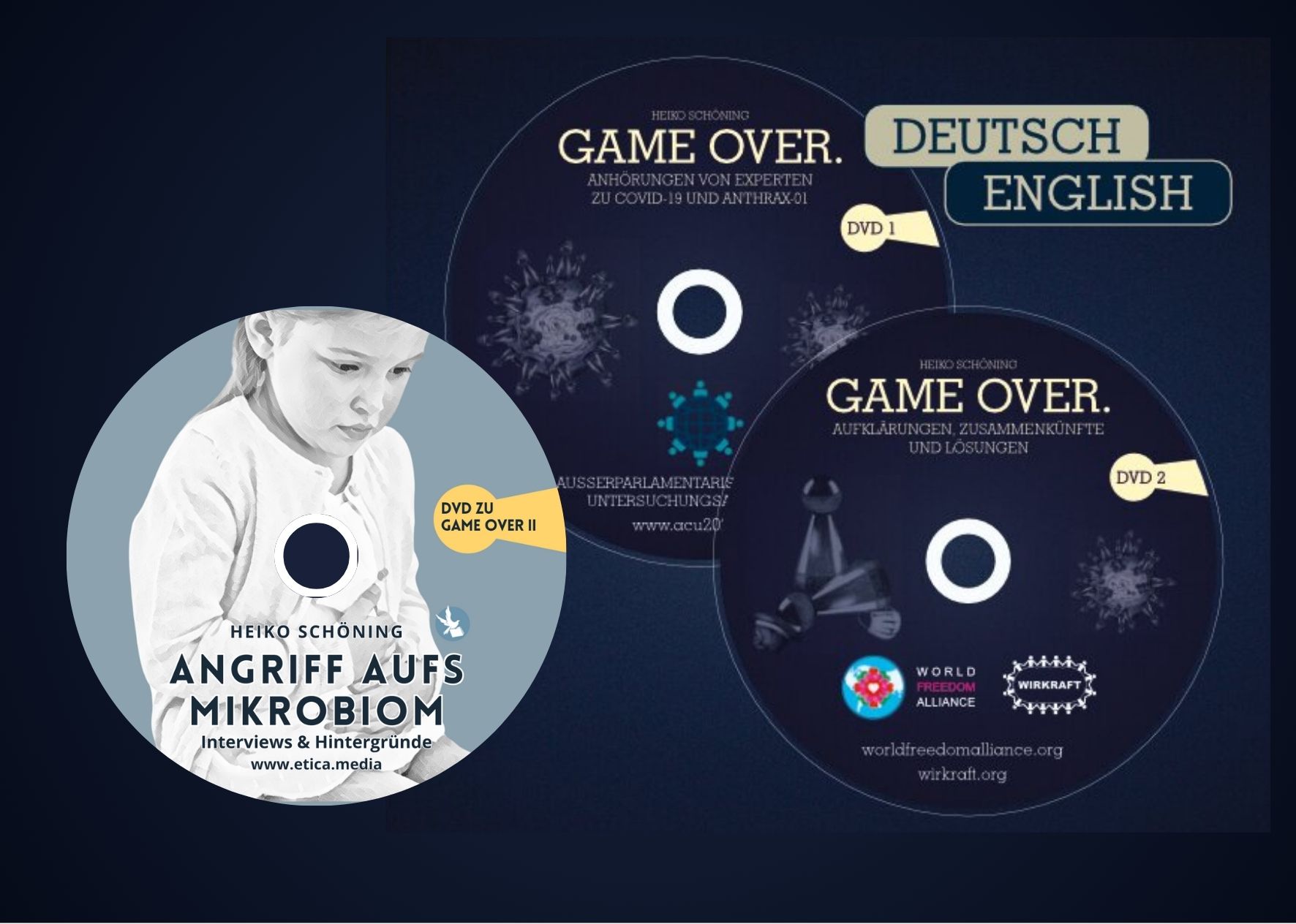 GAME OVER I & II Angriff aufs Mikrobiom zum Vorteilspreis - Eticamedia